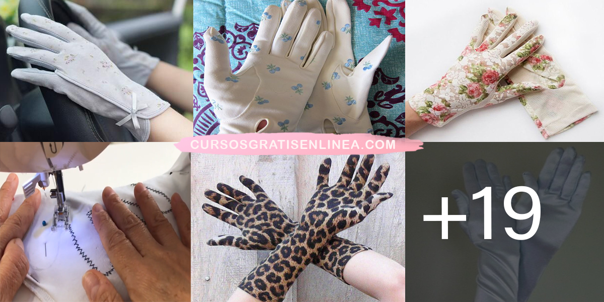 APRENDE HACER GUANTES DE TELA PASO A PASO